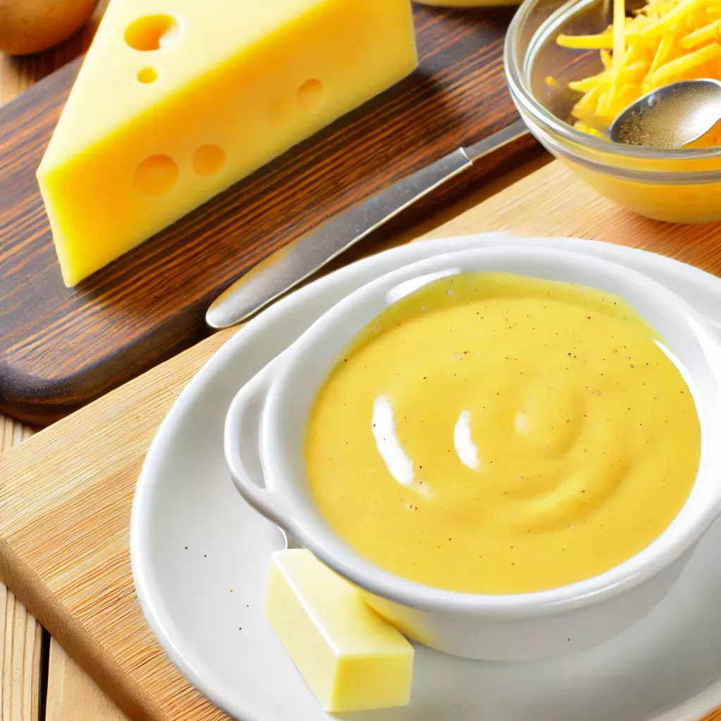 Sýrová omačka z goudy či eidamu | Na těstoviny, brambory nebo k nachos